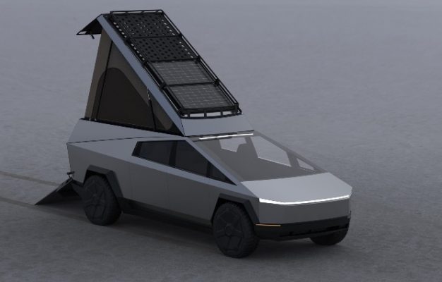 Cybertruck camper conversion developed by startup - Van Life Matters