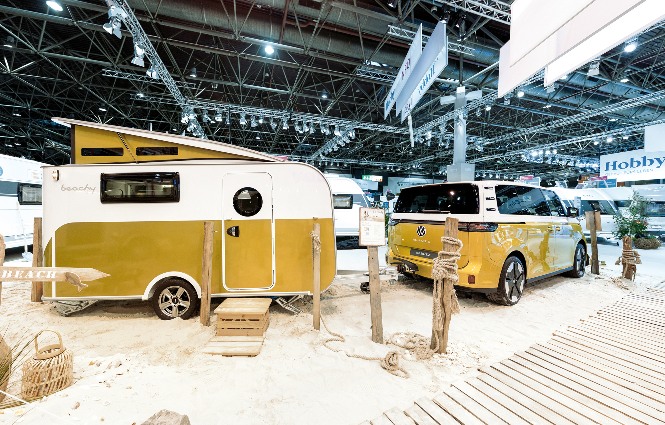 Hobby Beach Air: A caravan designed for electric vehicles - Van Life ...