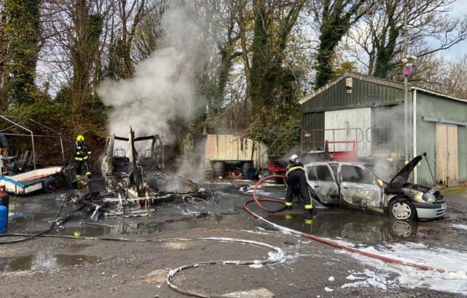 Battery charger thought to be cause of major motorhome fire - Van Life ...