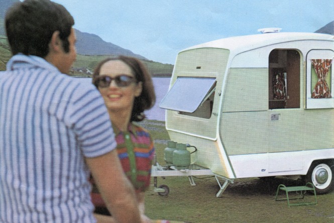 Classic Sprite 400 touring caravan acquired by National Motor Museum ...