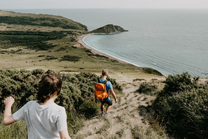 Yorkshire coastal path opens between Bridlington and Filey Brigg - Van ...