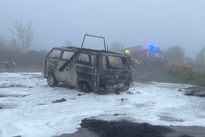 Volkswagen T25 destroyed in 'accidental' fire - Van Life Matters