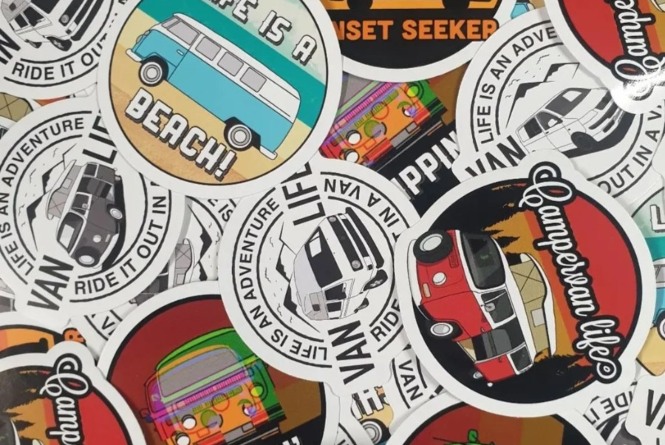 V Dub Stickers - Van Life Matters